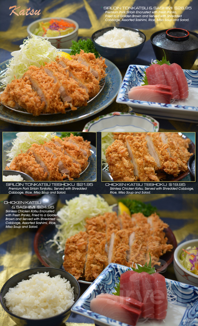 Gyotaku Japanese Restaurant - King Street menu in Honolulu, Hawaii, USA