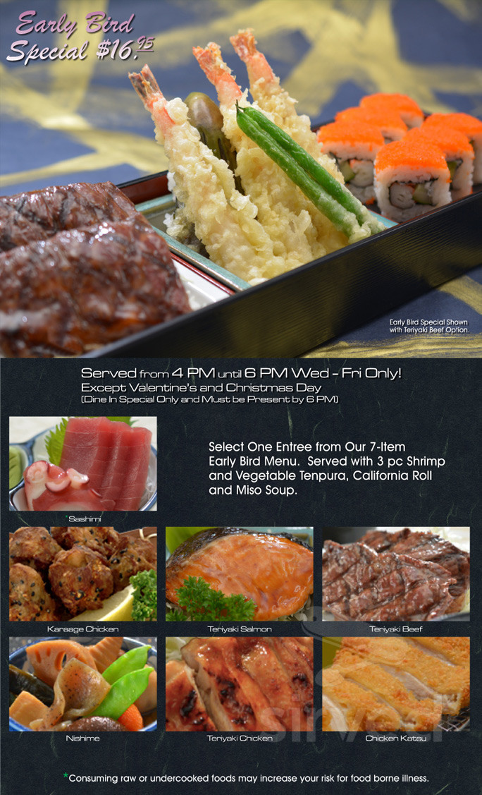 Gyotaku Japanese Restaurant - King Street menu in Honolulu, Hawaii, USA