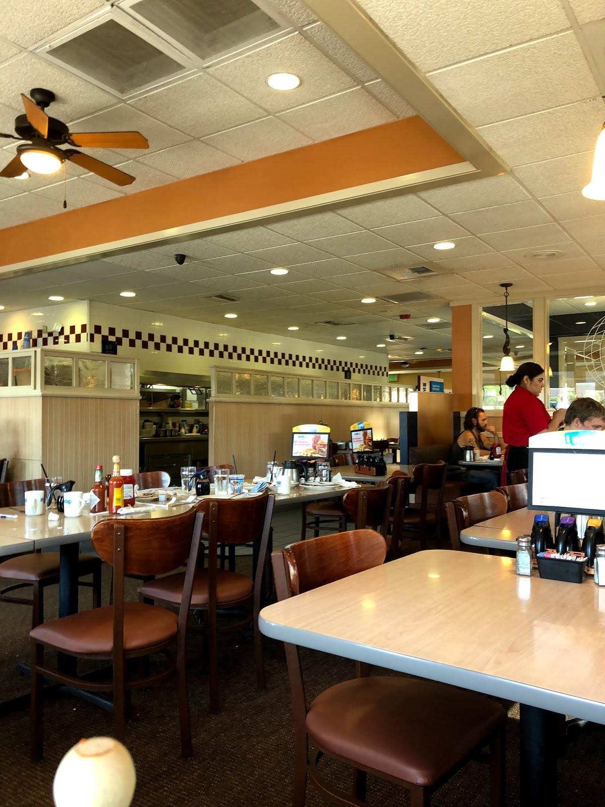 IHOP menu in Denver, Colorado, USA
