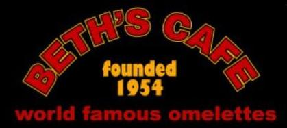 Menu for Beth's Cafe in Seattle, WA | Sirved