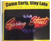Menu for Spring Street Bar & Grill in Louisville, KY | Sirved