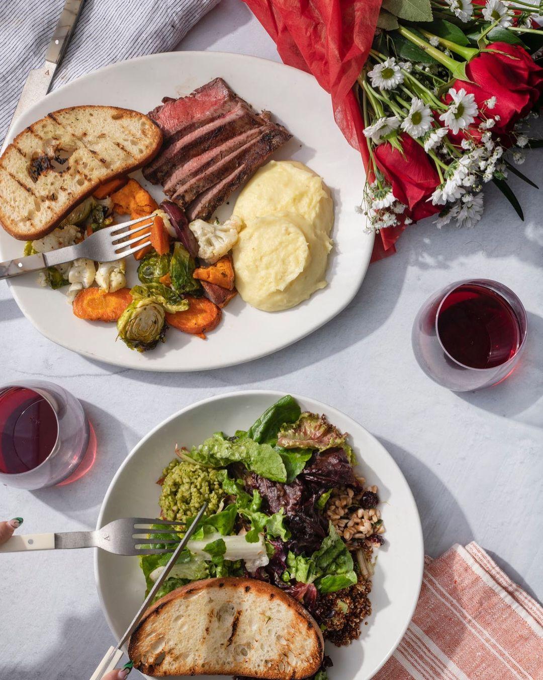 Tender Greens menu in San Francisco, California, USA