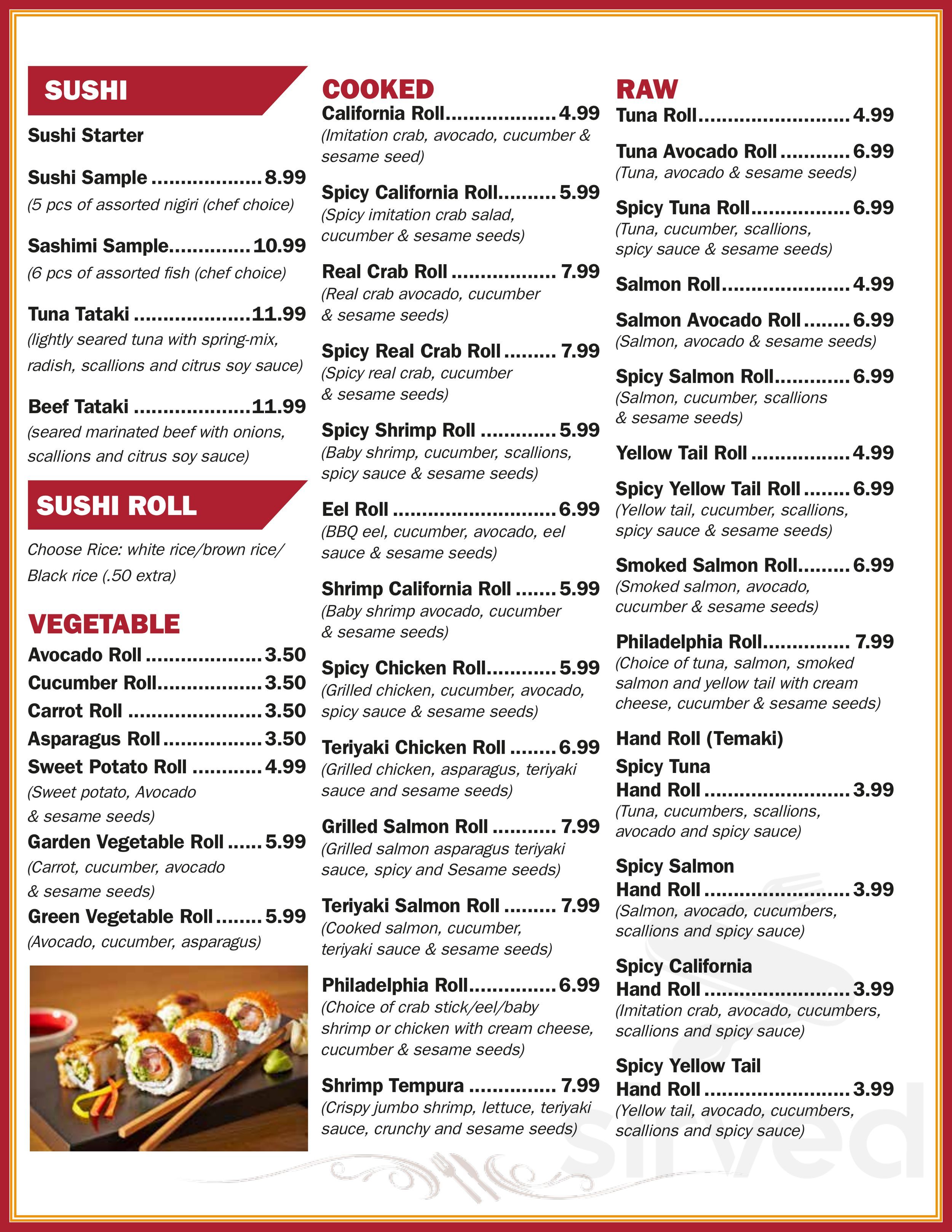 Camellia Garden menus in Depew, New York, United States