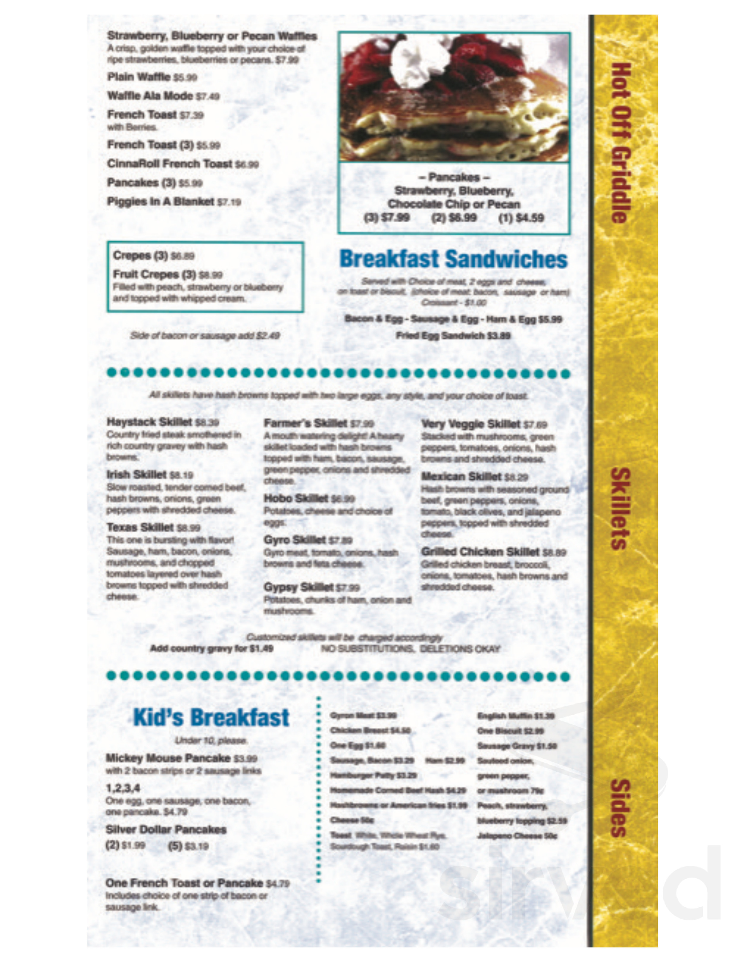 Diner 24 menus in Fairbury, Illinois, United States