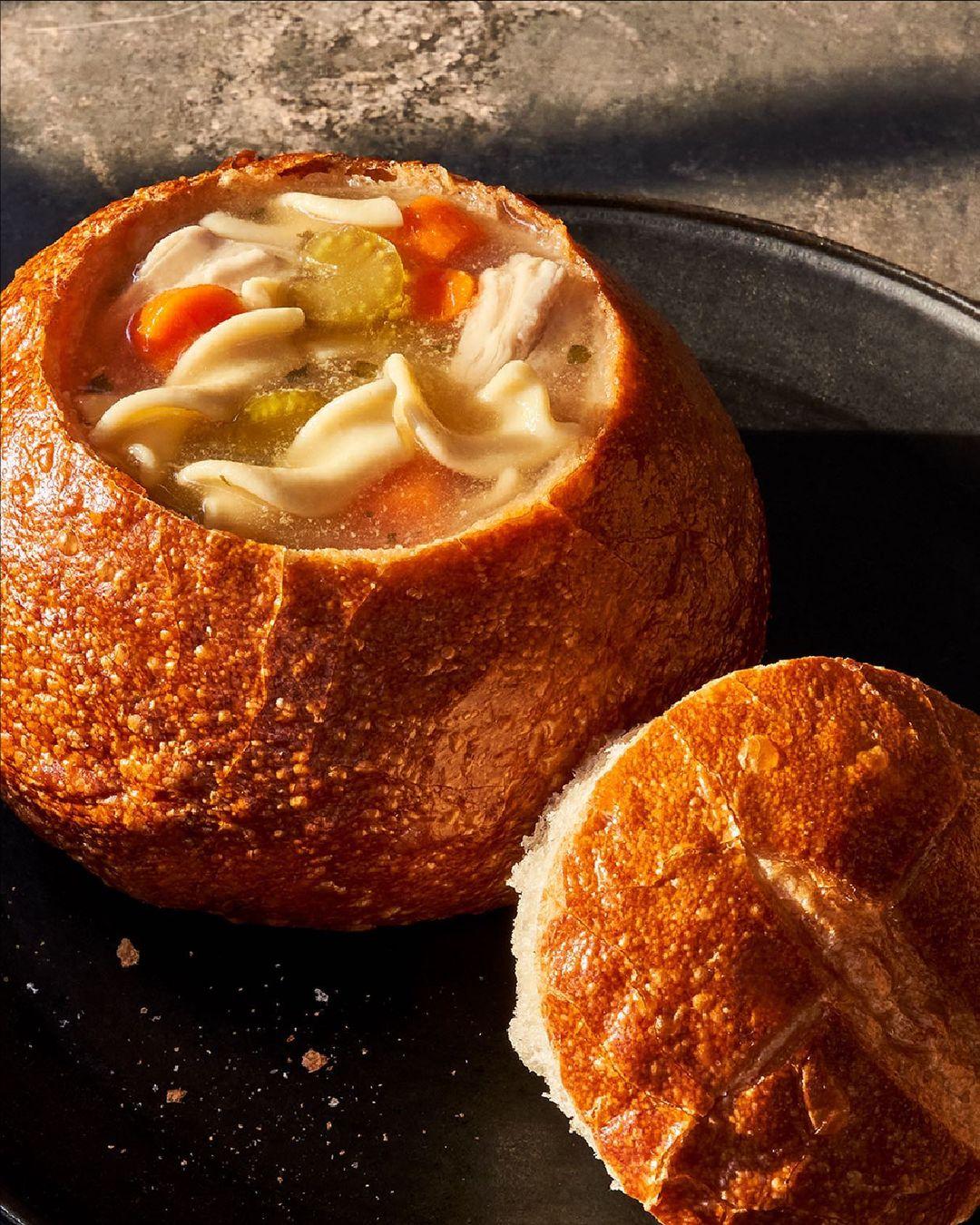 Panera Bread menu in Lima, Ohio, USA