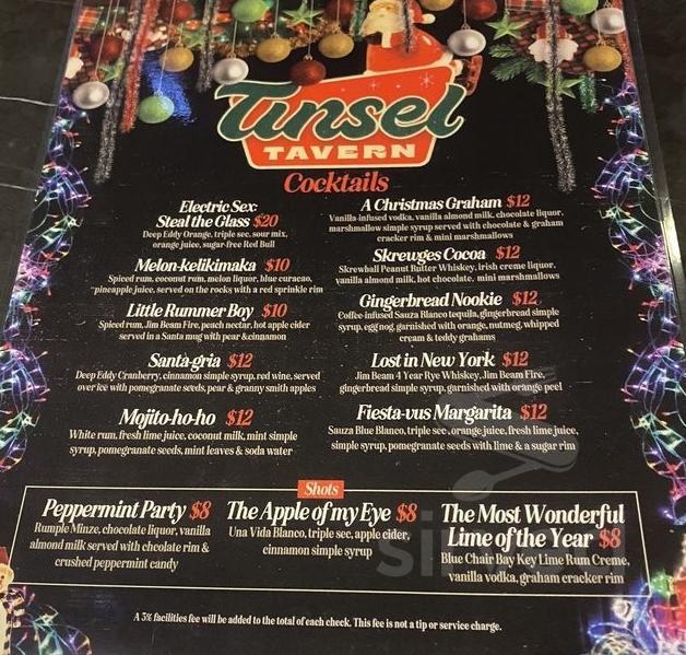 Menu - Atlanta GA's Live! at the Battery Atlanta | Sirved