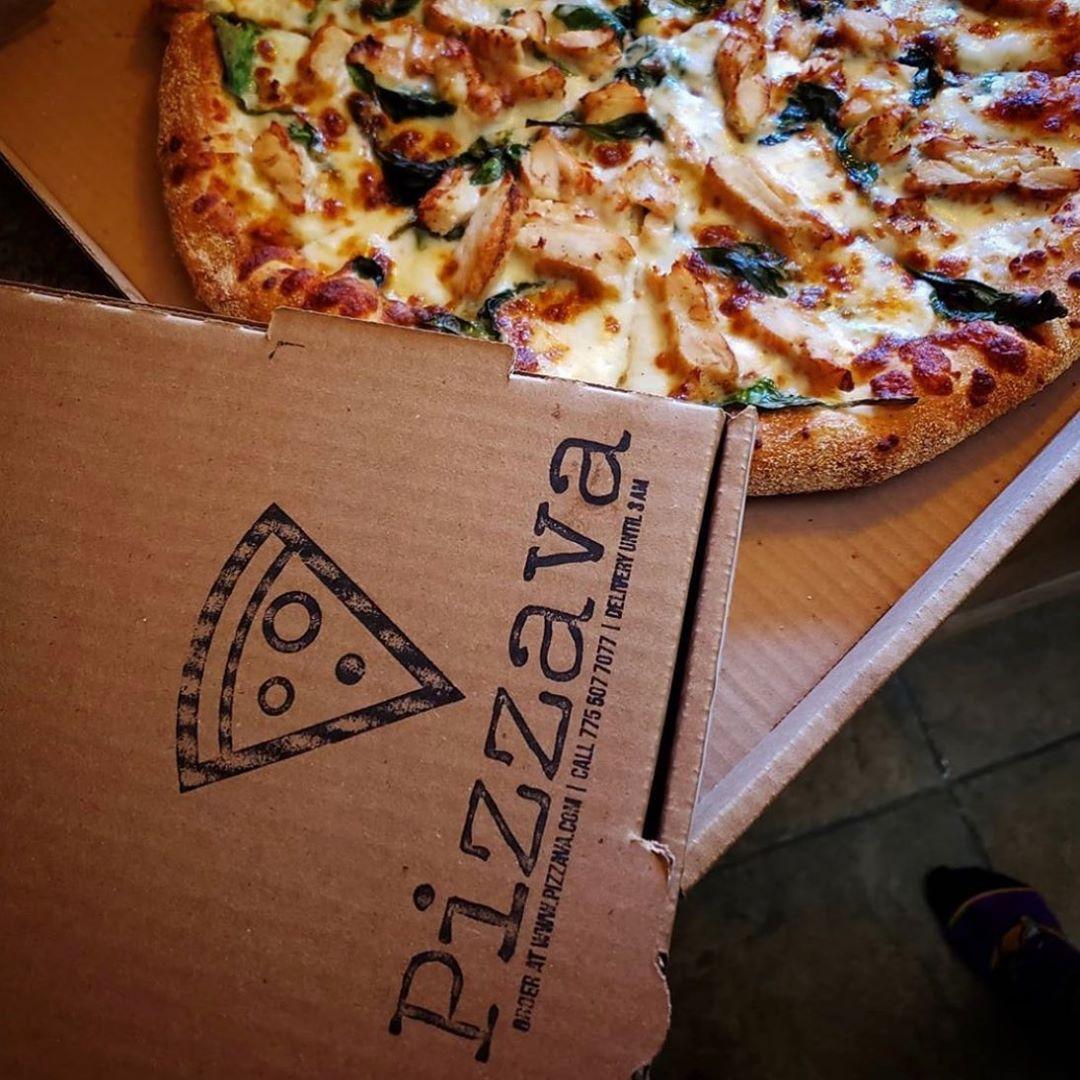 Pizzava menu in Carson City, Nevada, USA