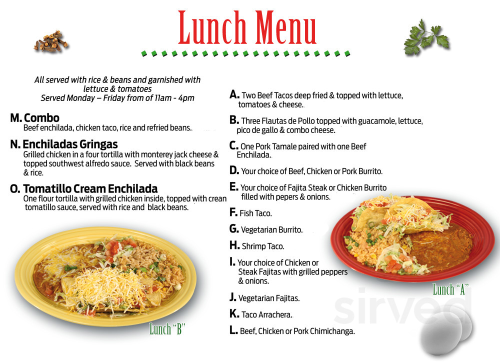 Cilantros Mexican Bar & Grill menus in Omaha, Nebraska, United States