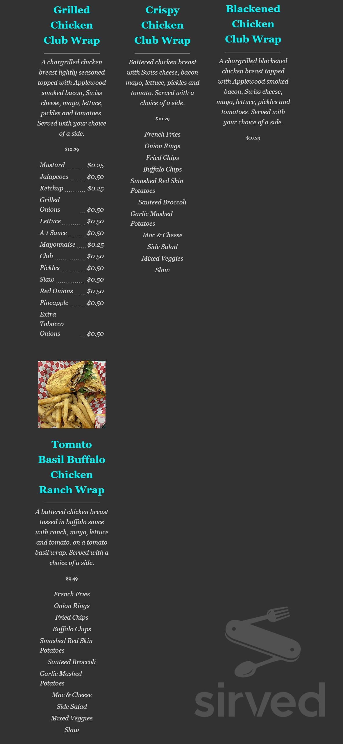 The Tilted Ladder menus in Pilot Mountain, North Carolina, United States