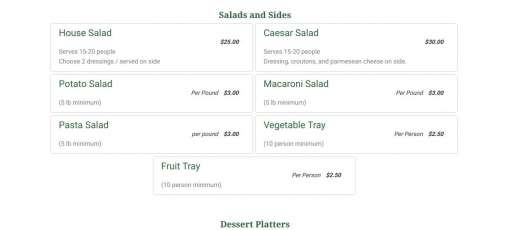Menu for Country Place in Perkasie, PA | Sirved
