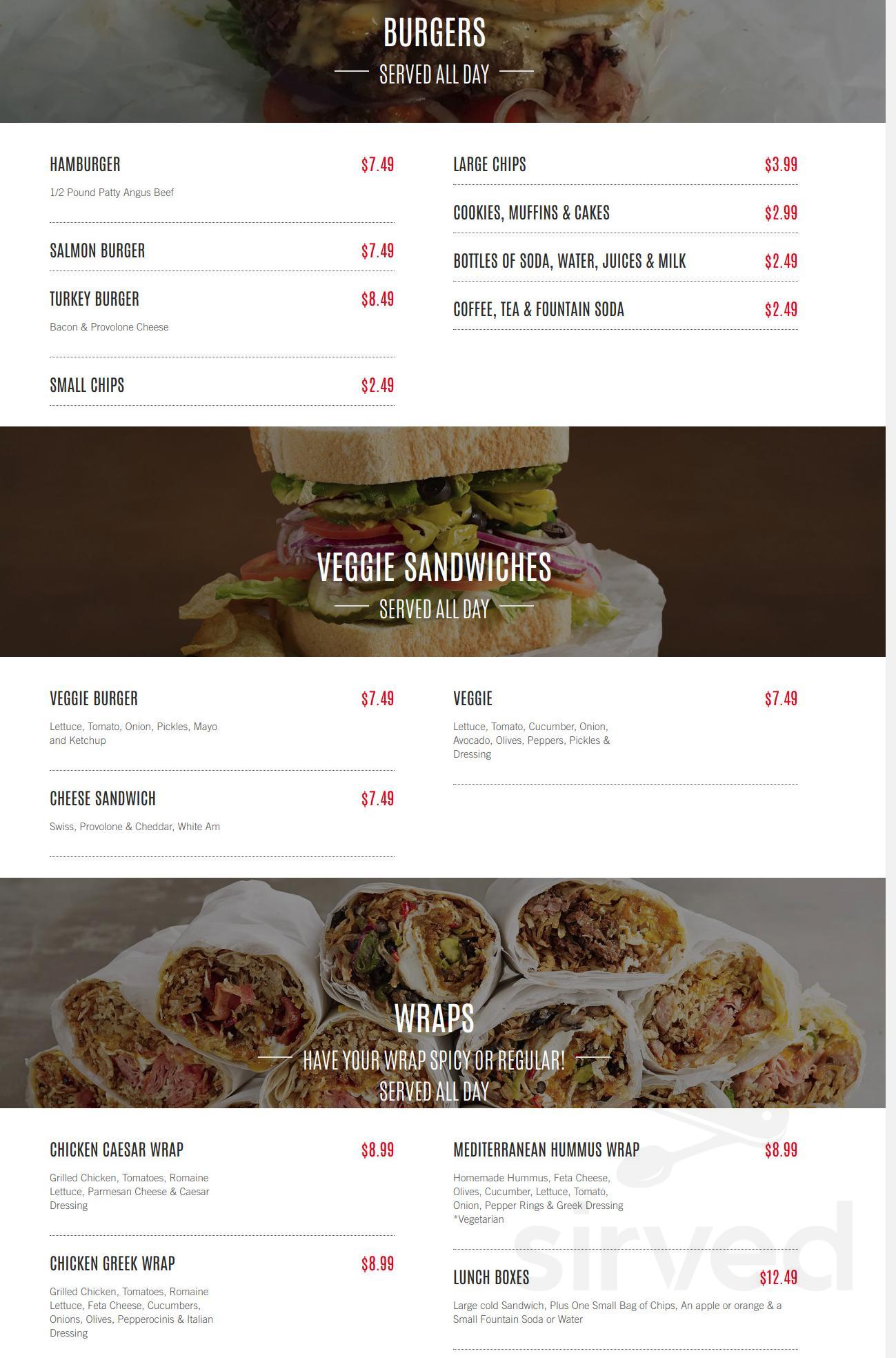 Menu for Nate's Korner in Santa Ana, California, United States