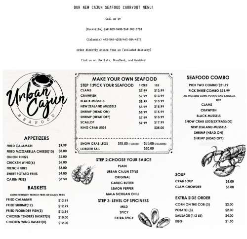 Urban Hot Pot - Rockville menu in Rockville, Maryland, USA