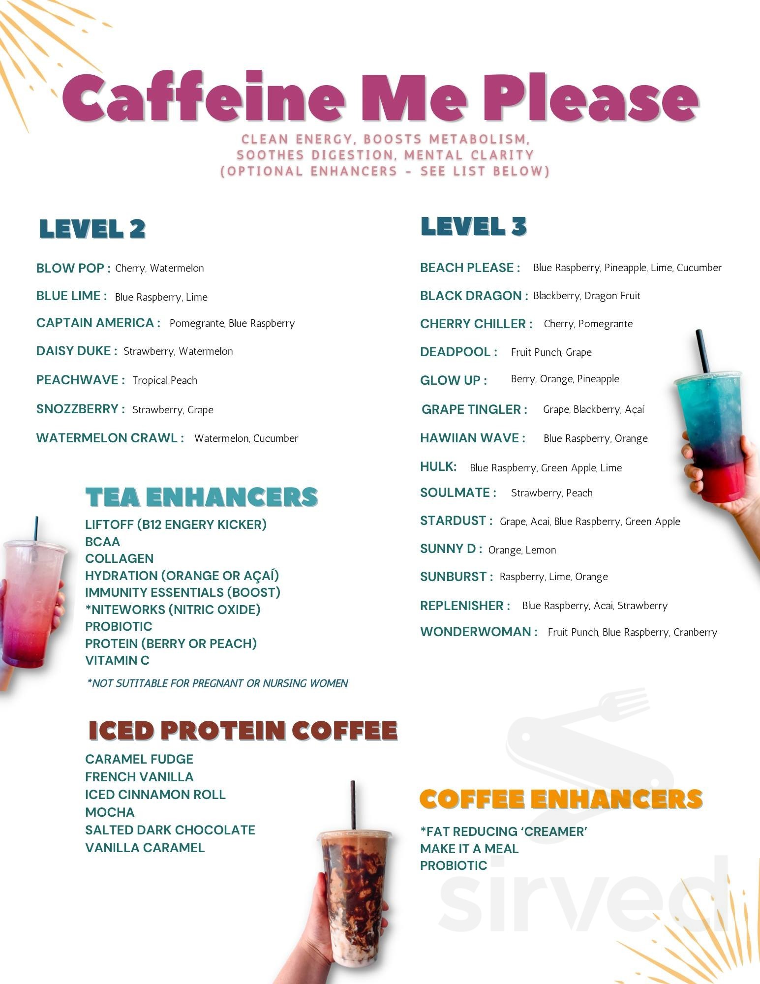 The Place 2 Be menu in Streator, Illinois, USA