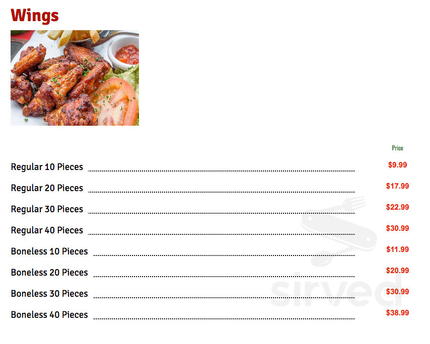 Italian Friendly Pizza-Grinder menus in Holyoke, Massachusetts, United ...