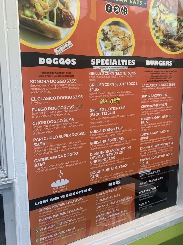 Doggeros menus in Woodland, California, United States