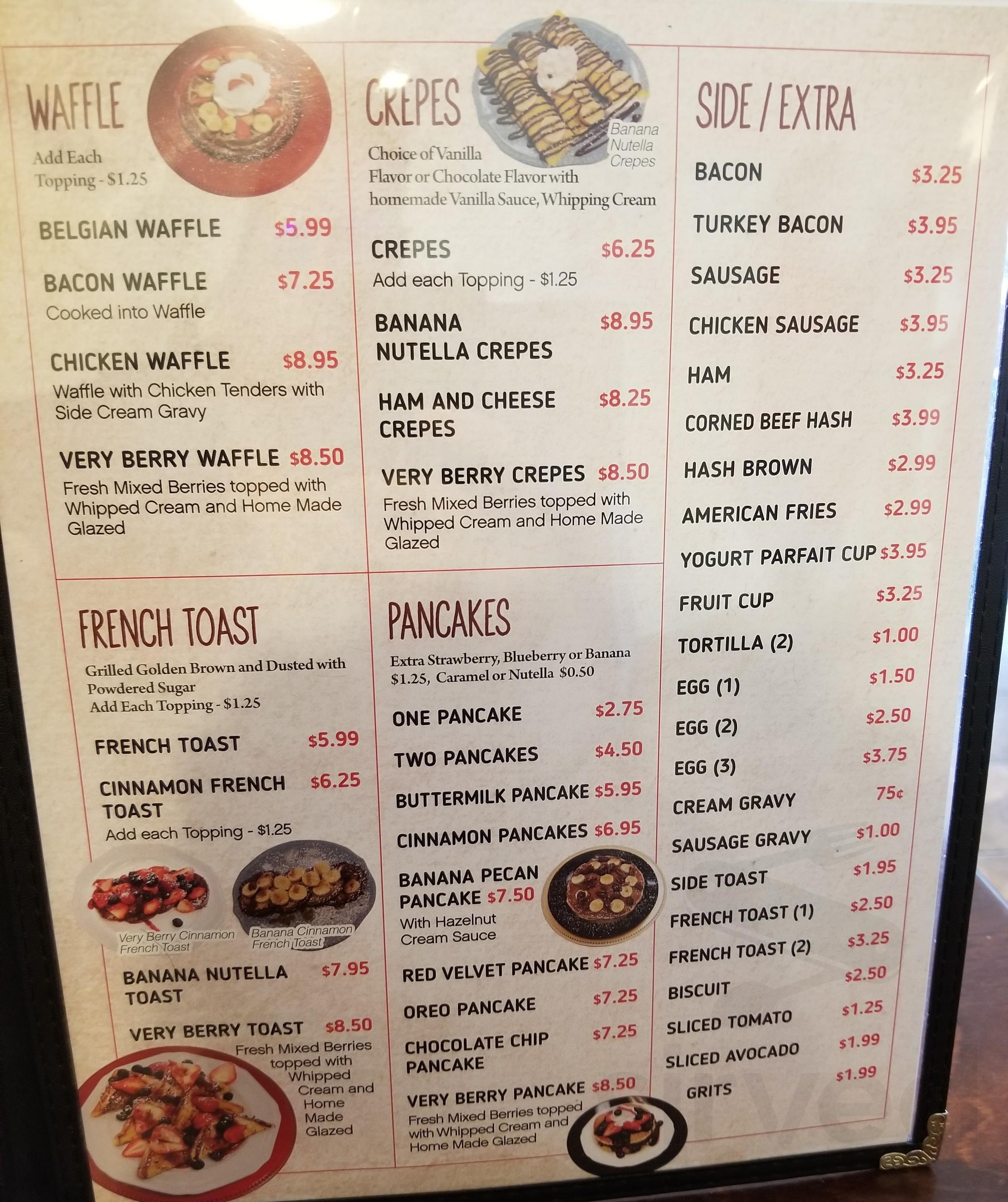 Menu - Bedford TX's Mid Cities Cafe | Sirved