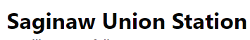 Saginaw Union Station Menu - Saginaw, Minnesota | Sirved