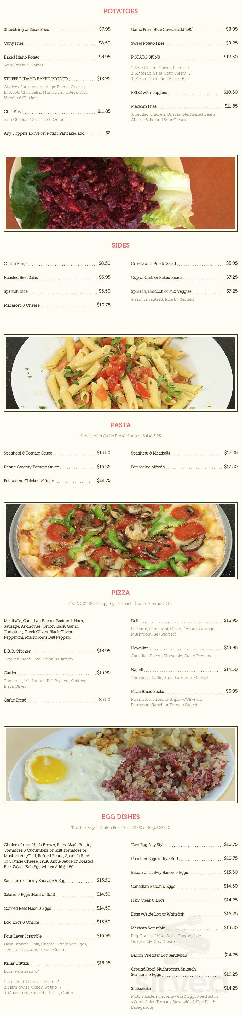 Jerry's Famous Deli menus in Studio City, California, United States