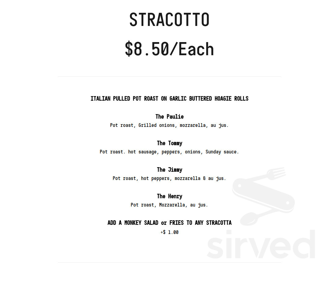 Antone's Kitchen Salem menus in Salem, Ohio, United States