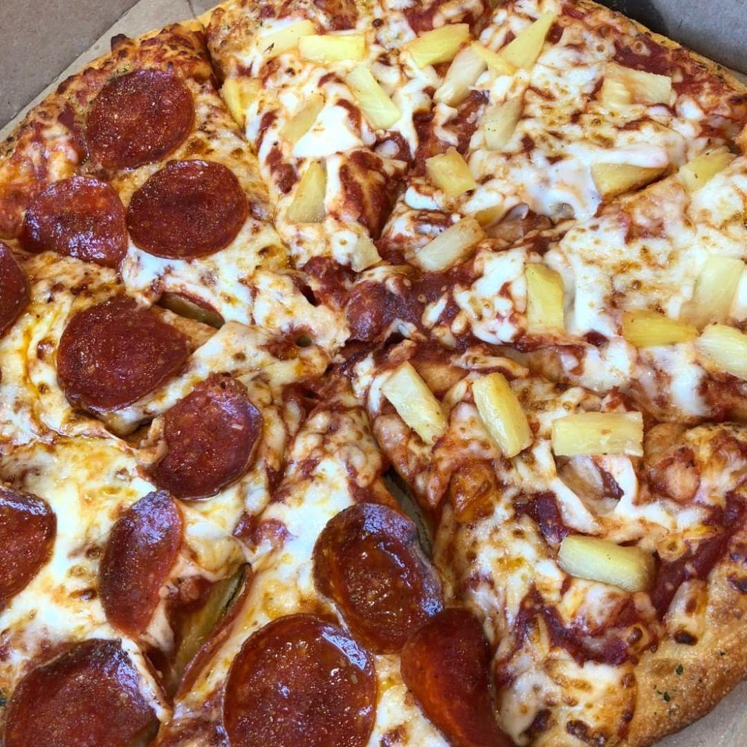 Domino's Pizza menu in Front Royal, Virginia, USA