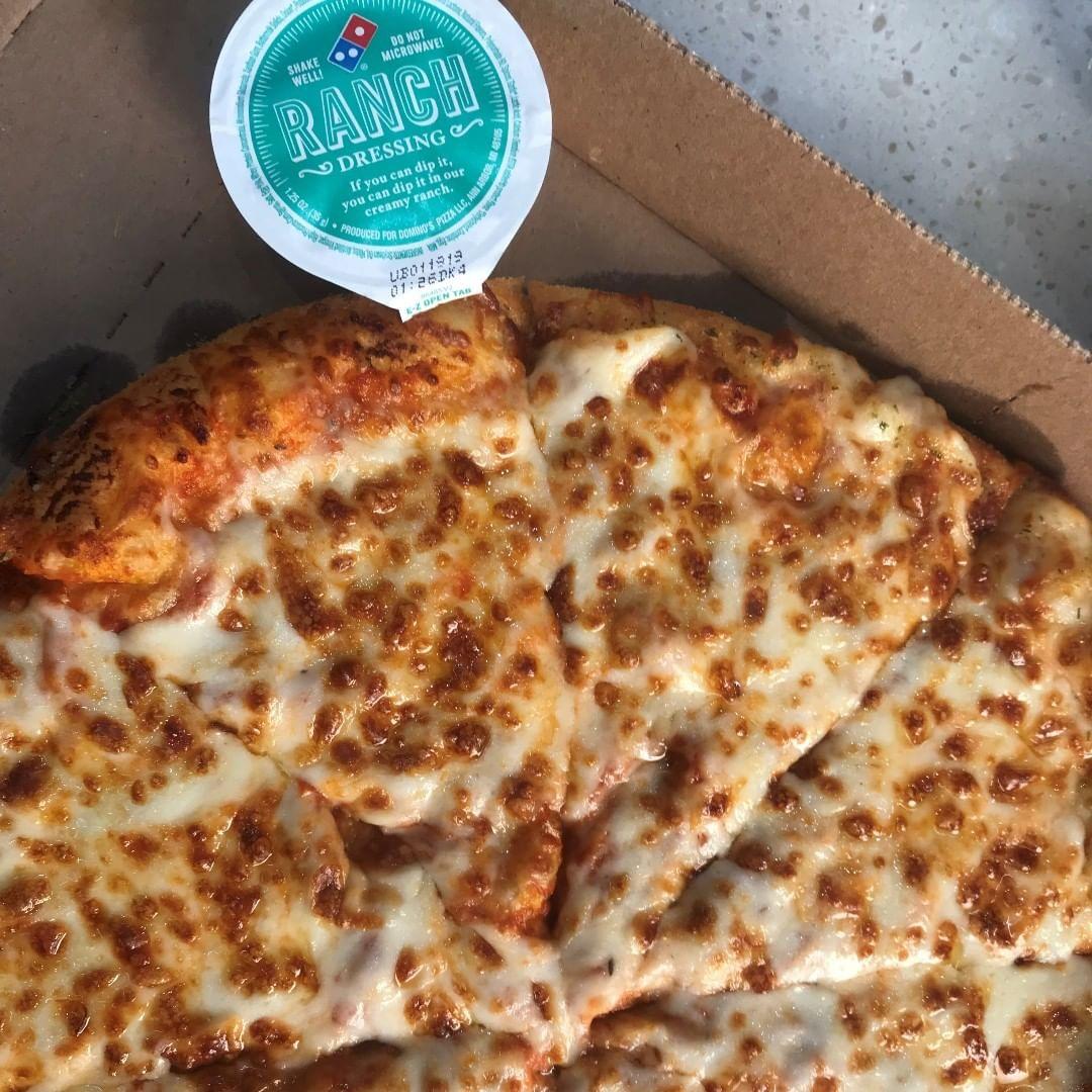 Domino's Pizza menu in Front Royal, Virginia, USA