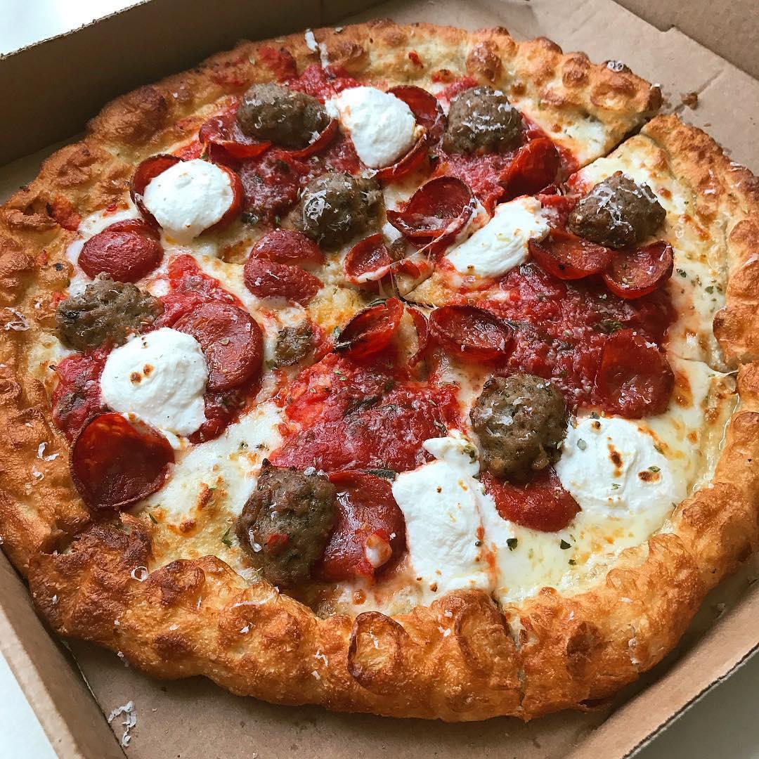 Domino's Pizza menu in Front Royal, Virginia, USA