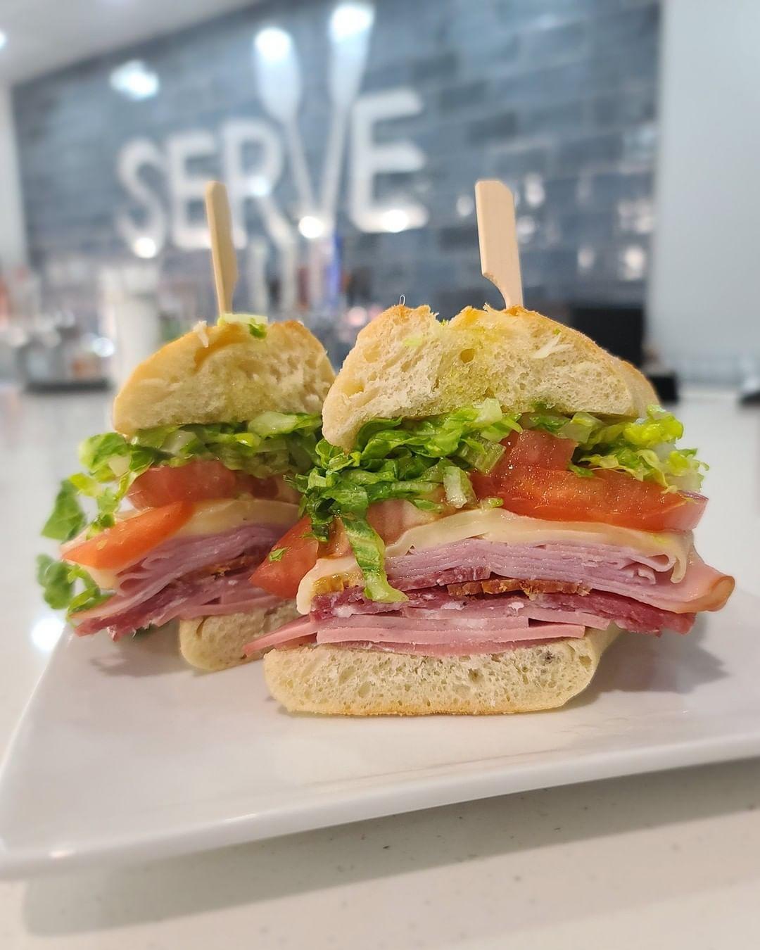 Serve menu in Franklin, Virginia, USA