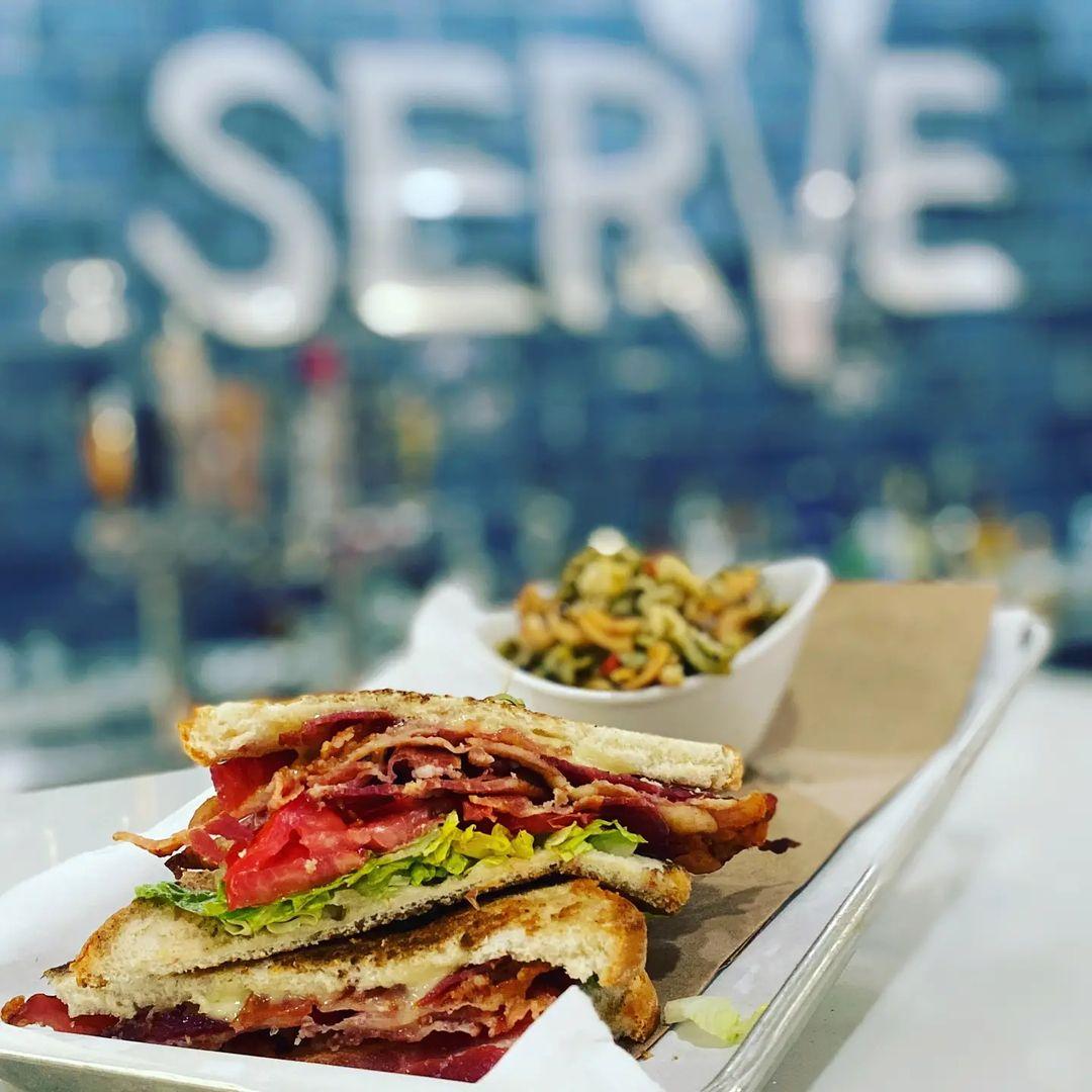 Serve menu in Franklin, Virginia, USA