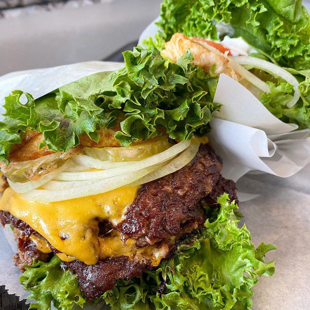 Tonyburgers menu in Centerville, Utah, USA