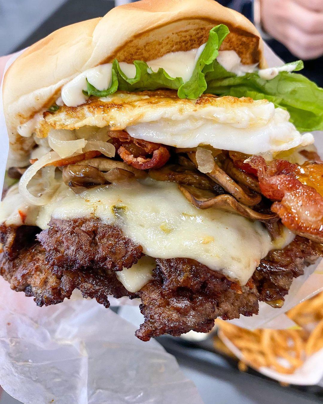 Tonyburgers menu in Centerville, Utah, USA