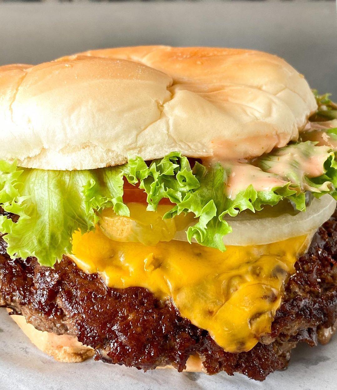 Tonyburgers menu in Centerville, Utah, USA