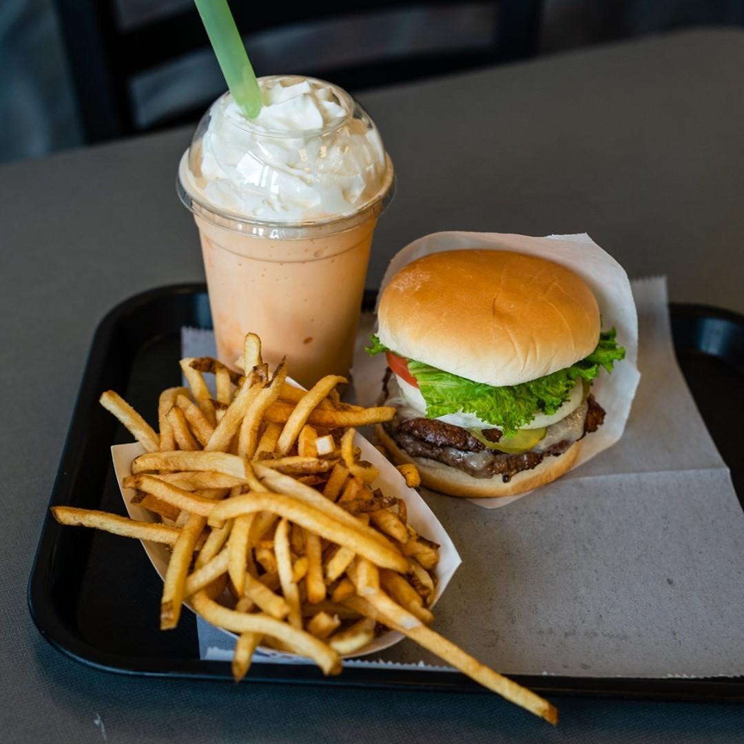 Tonyburgers menu in Centerville, Utah, USA