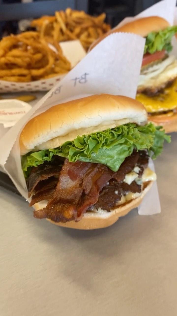 Tonyburgers menu in Centerville, Utah, USA