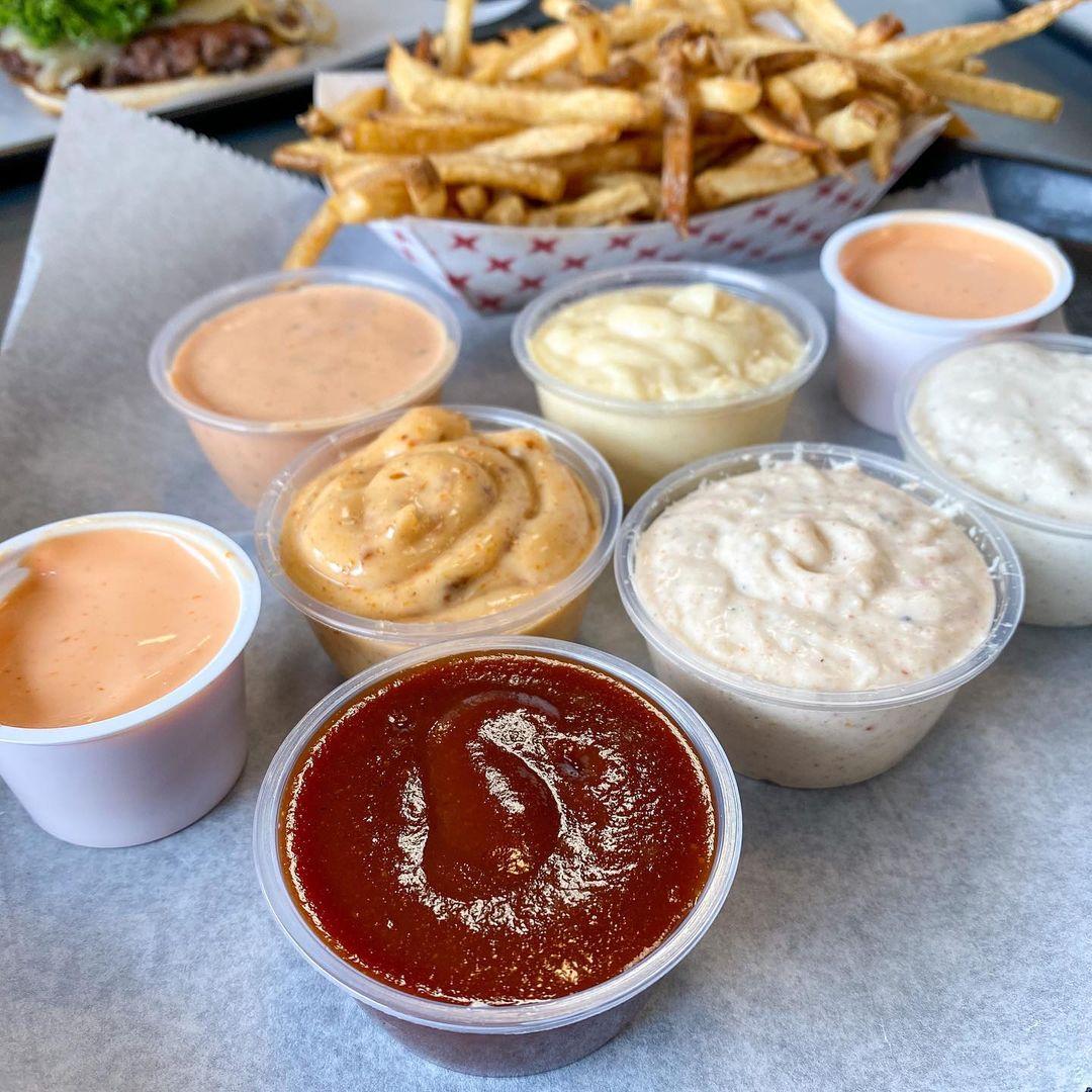 Tonyburgers menu in Centerville, Utah, USA