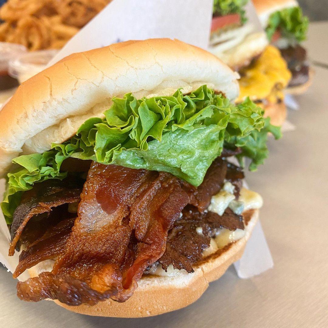 Tonyburgers menu in Centerville, Utah, USA