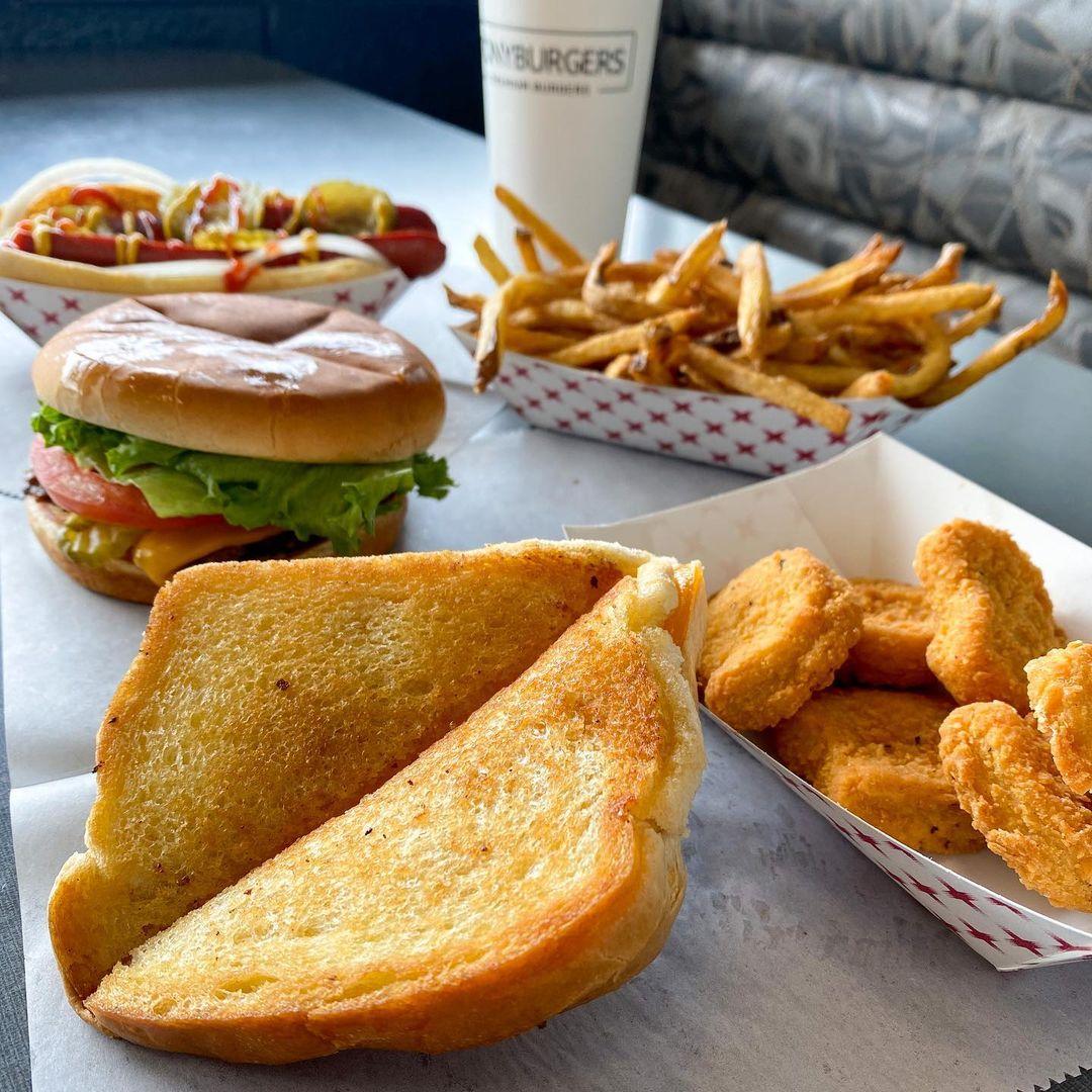 Tonyburgers menu in Centerville, Utah, USA