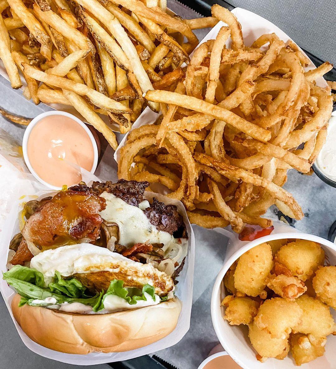 Tonyburgers menu in Centerville, Utah, USA