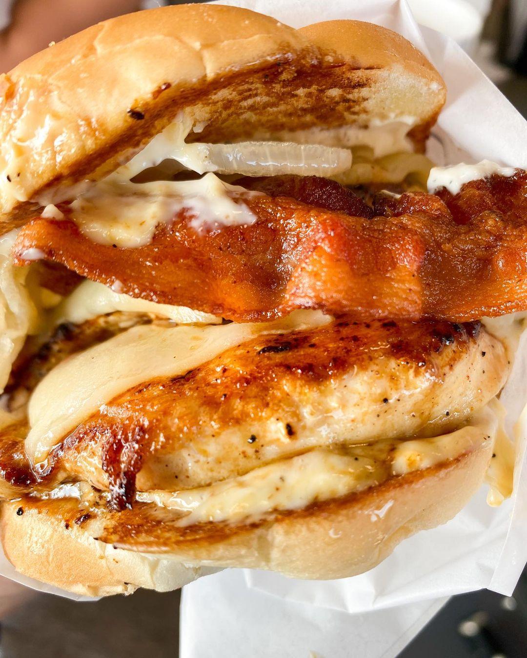 Tonyburgers menu in Centerville, Utah, USA