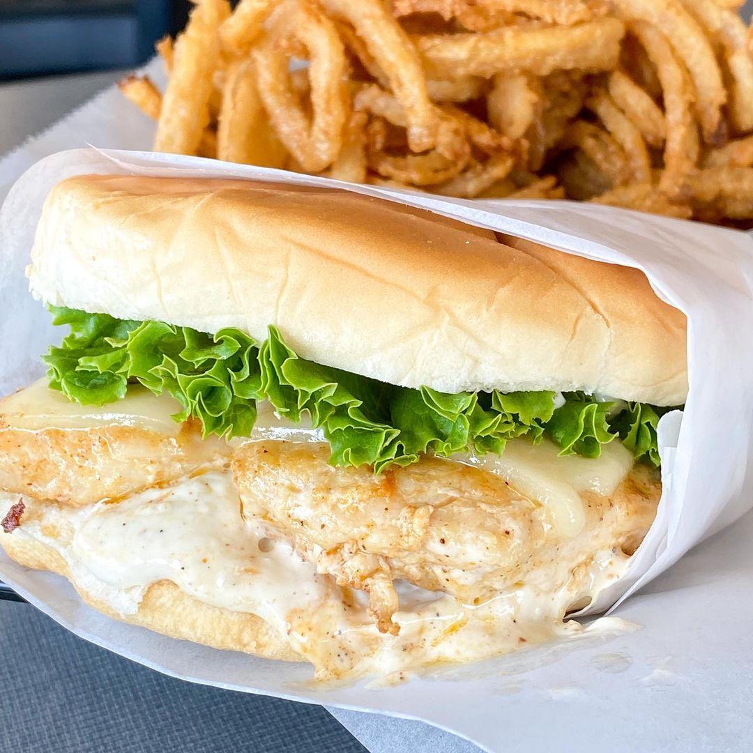 Tonyburgers menu in Centerville, Utah, USA