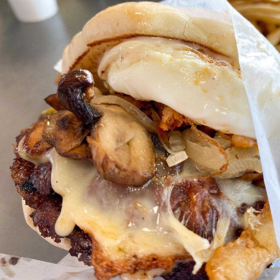 Tonyburgers menu in Centerville, Utah, USA