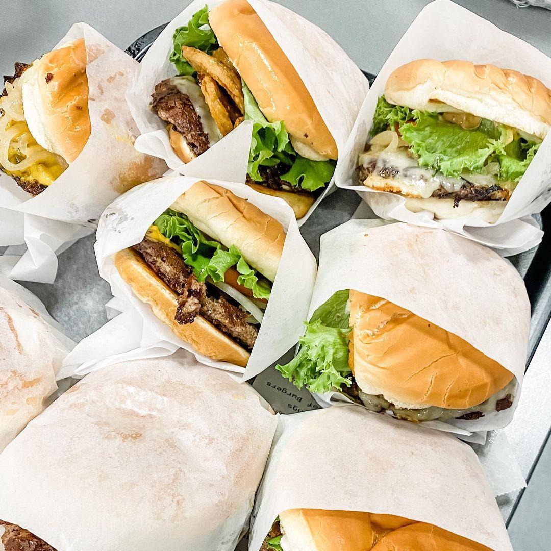 Tonyburgers menu in Centerville, Utah, USA