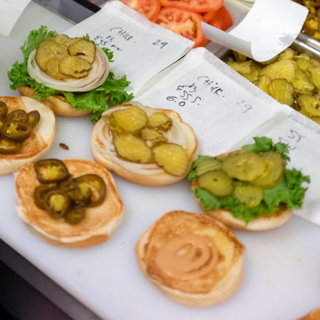 Tonyburgers menu in Centerville, Utah, USA