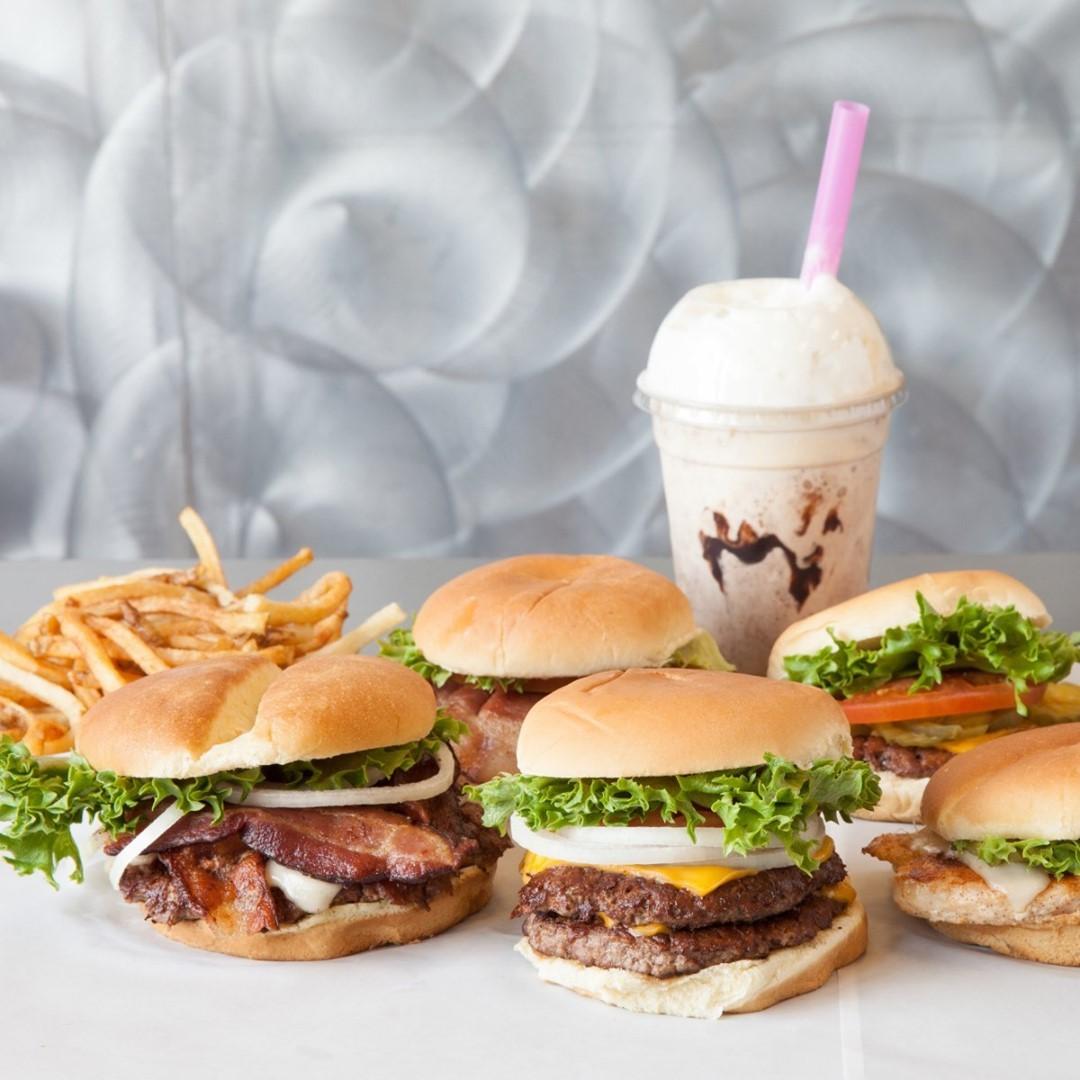 Tonyburgers menu in Centerville, Utah, USA