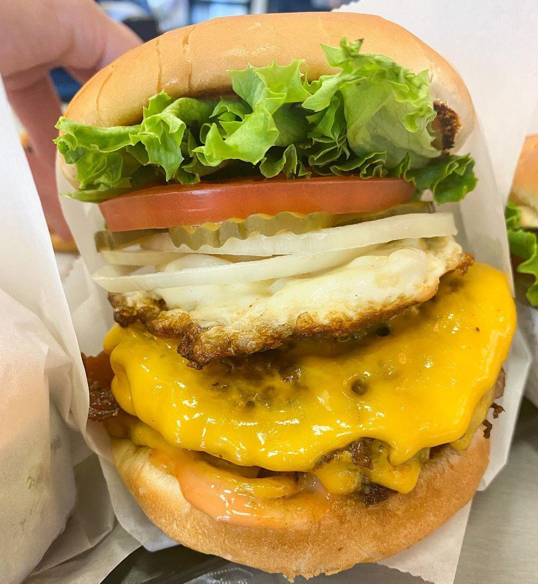 Tonyburgers menu in Centerville, Utah, USA