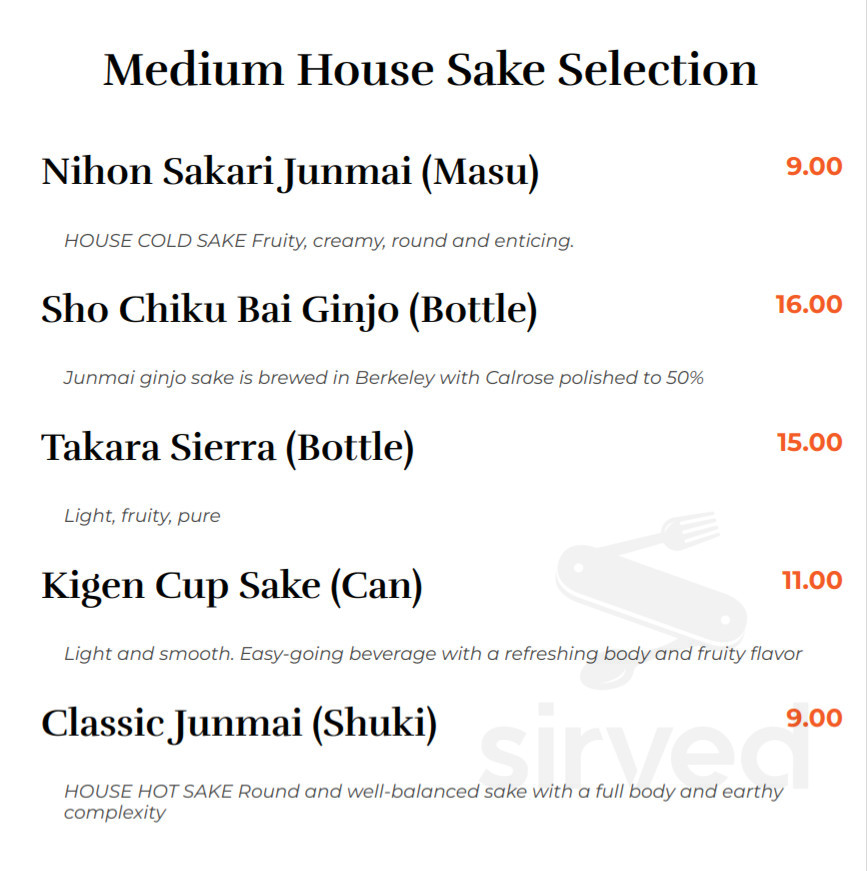 Botan Ramen n' Bar menu in Everett, Washington, USA
