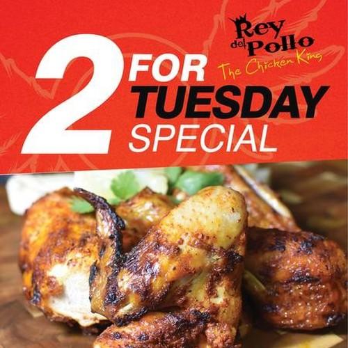 Rey del Pollo menu in Pasadena, Texas, USA