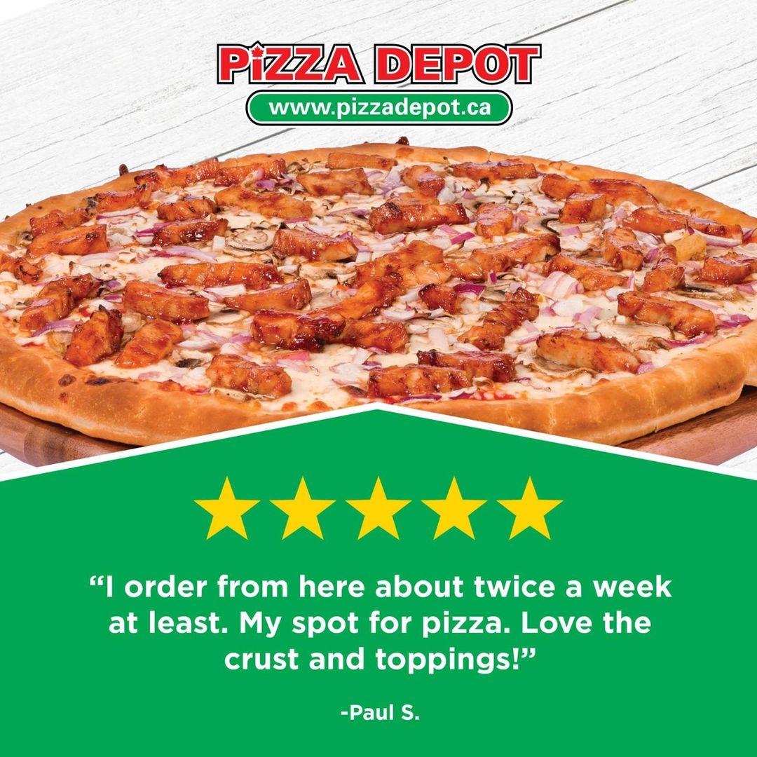 Pizza Depot menu in Windsor, Ontario, Canada