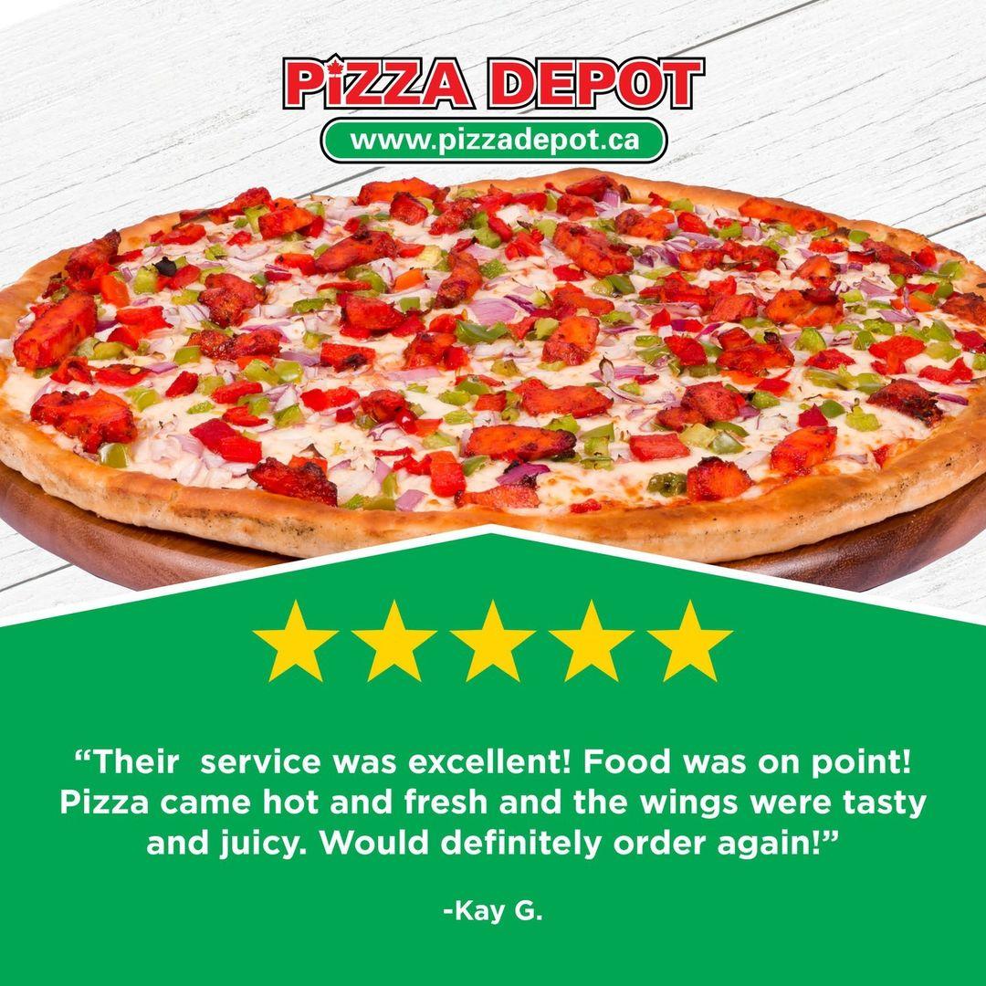 Pizza Depot menu in Windsor, Ontario, Canada