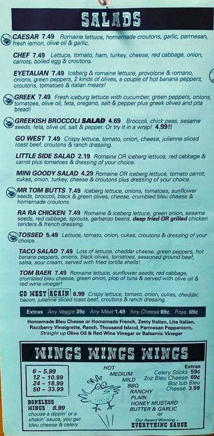 Ashville General Store menus in Ashville, New York, United States