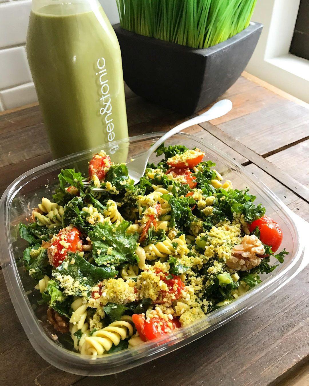 Green & Tonic menu in Westport, Connecticut, USA